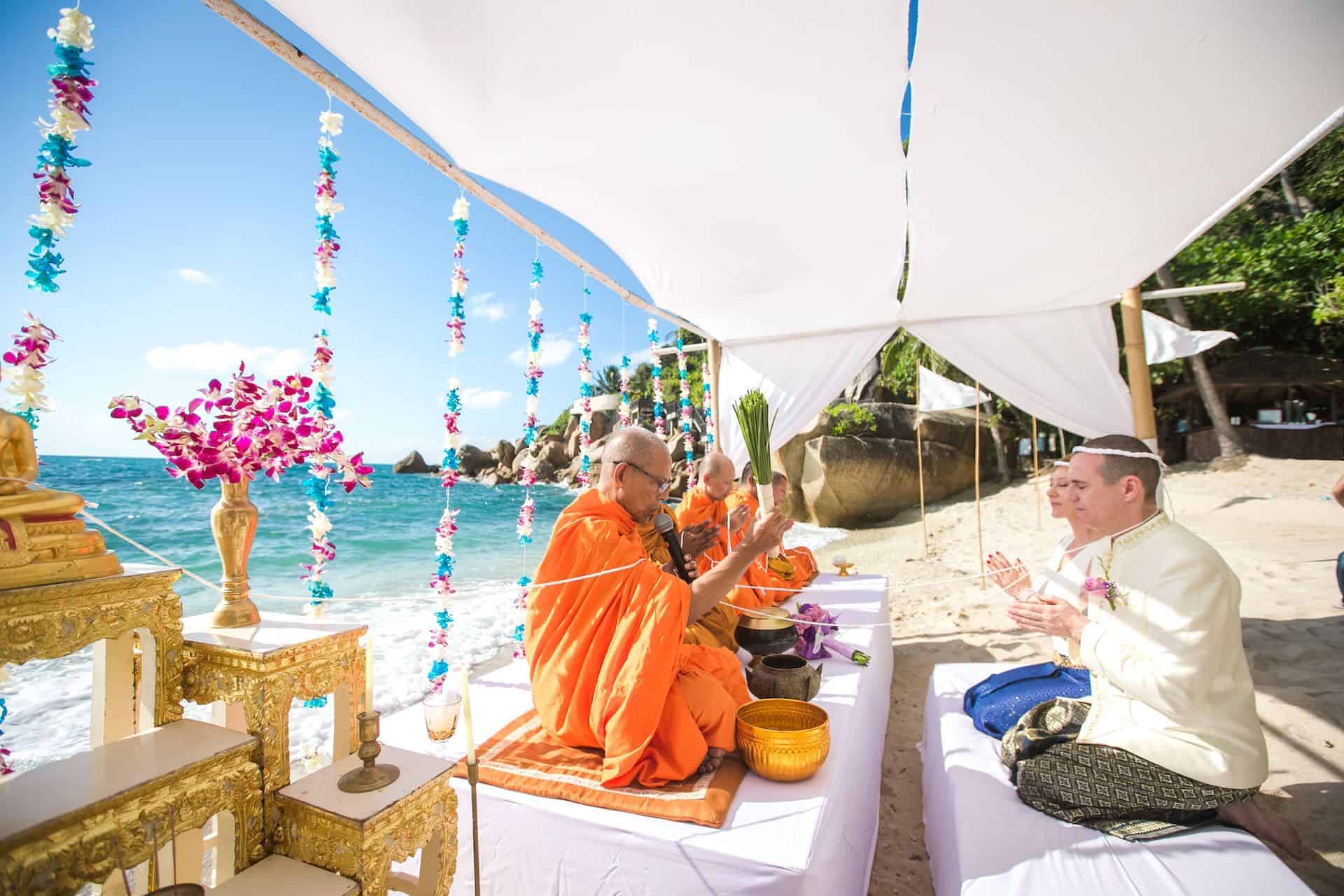 Thai Buddhist Wedding Ceremony